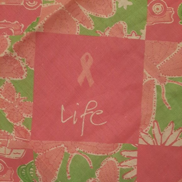 Lilly Pulitzer | Accessories | Lilly Pulitzer Scarf Breast Cancer ...